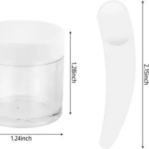 Source Unknown | Storage & Organization | 2 Pcs 0 Gram 10 Ml Jars ...